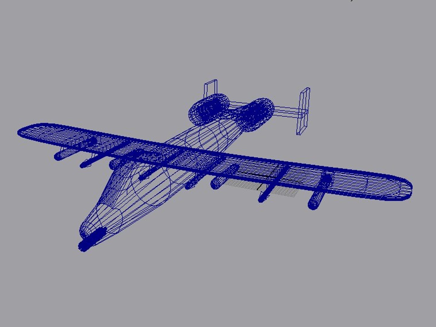 Free A-10 Thunderbolt 3d Model