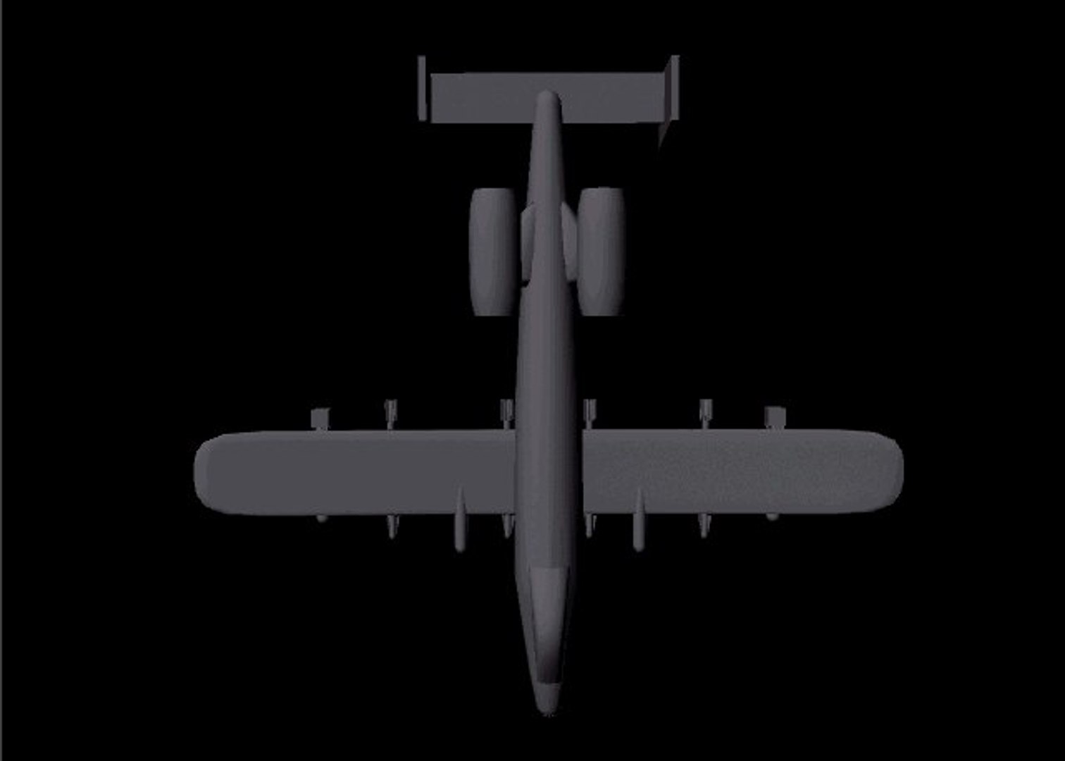 Free A-10 Thunderbolt 3d Model