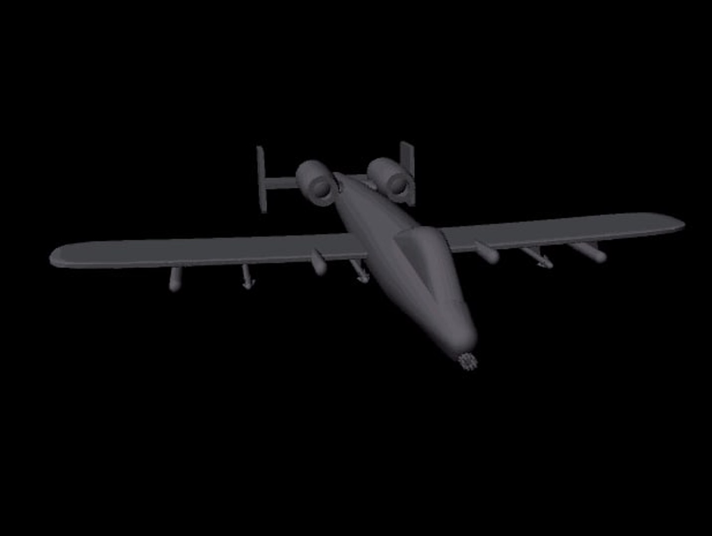 Free A-10 Thunderbolt 3d Model