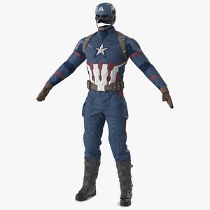 3D Captain America Models - Browse & Download Formats - TurboSquid