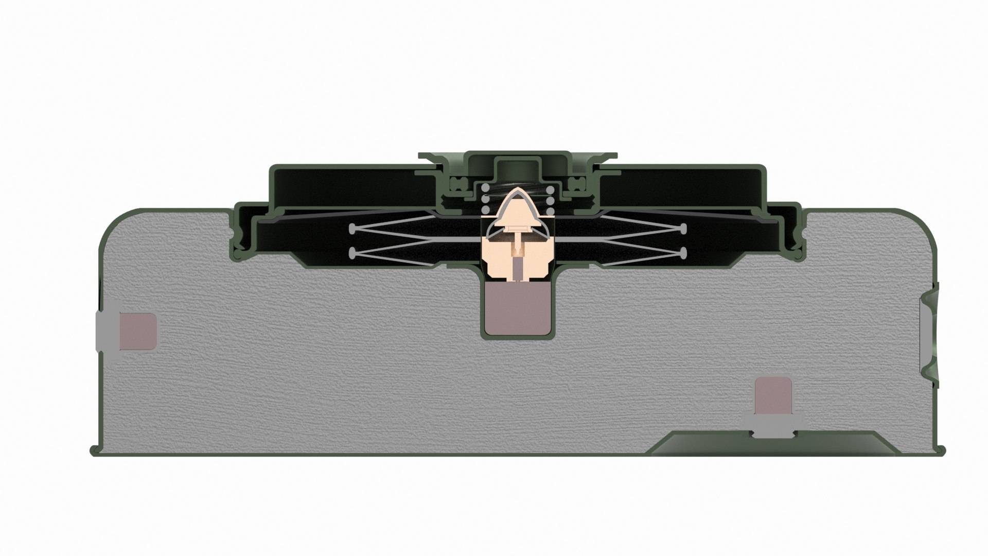 3D M15 Anti-tank Landmine With Inside Parts - TurboSquid 1939035