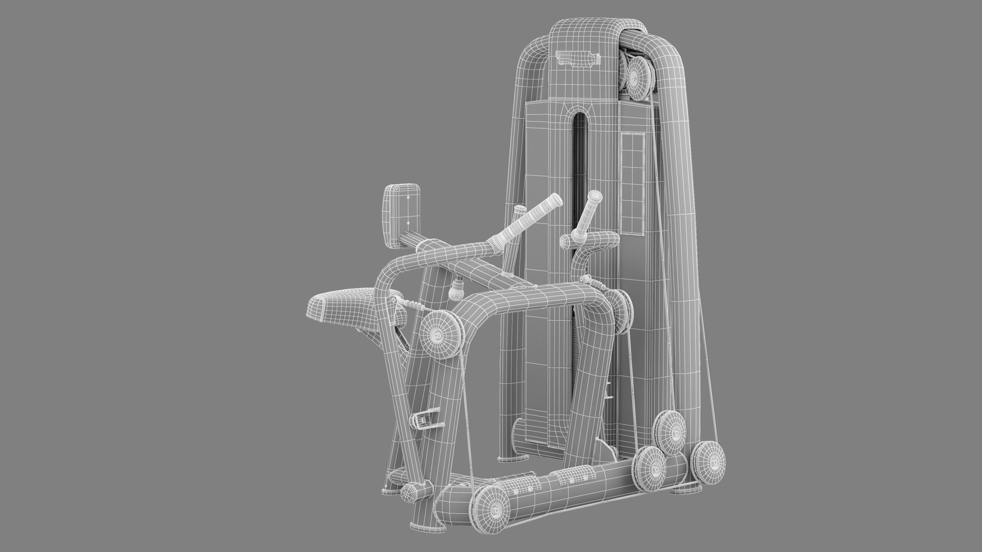 Technogym Selection 700 - Low Row 3D Model - TurboSquid 2231403