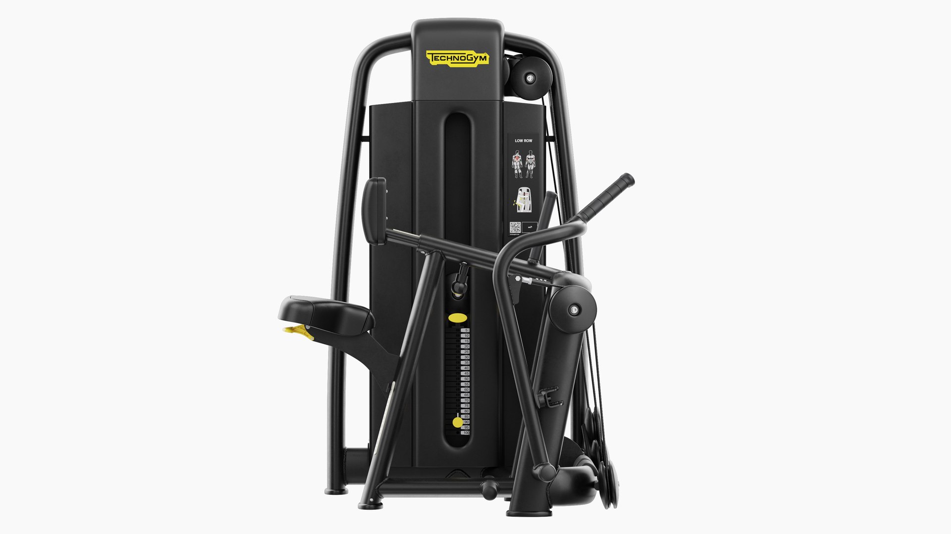 Technogym Selection 700 - Low Row 3D Model - TurboSquid 2231403