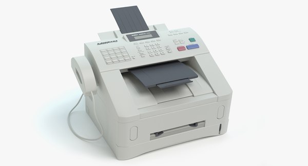 3d fax machine model