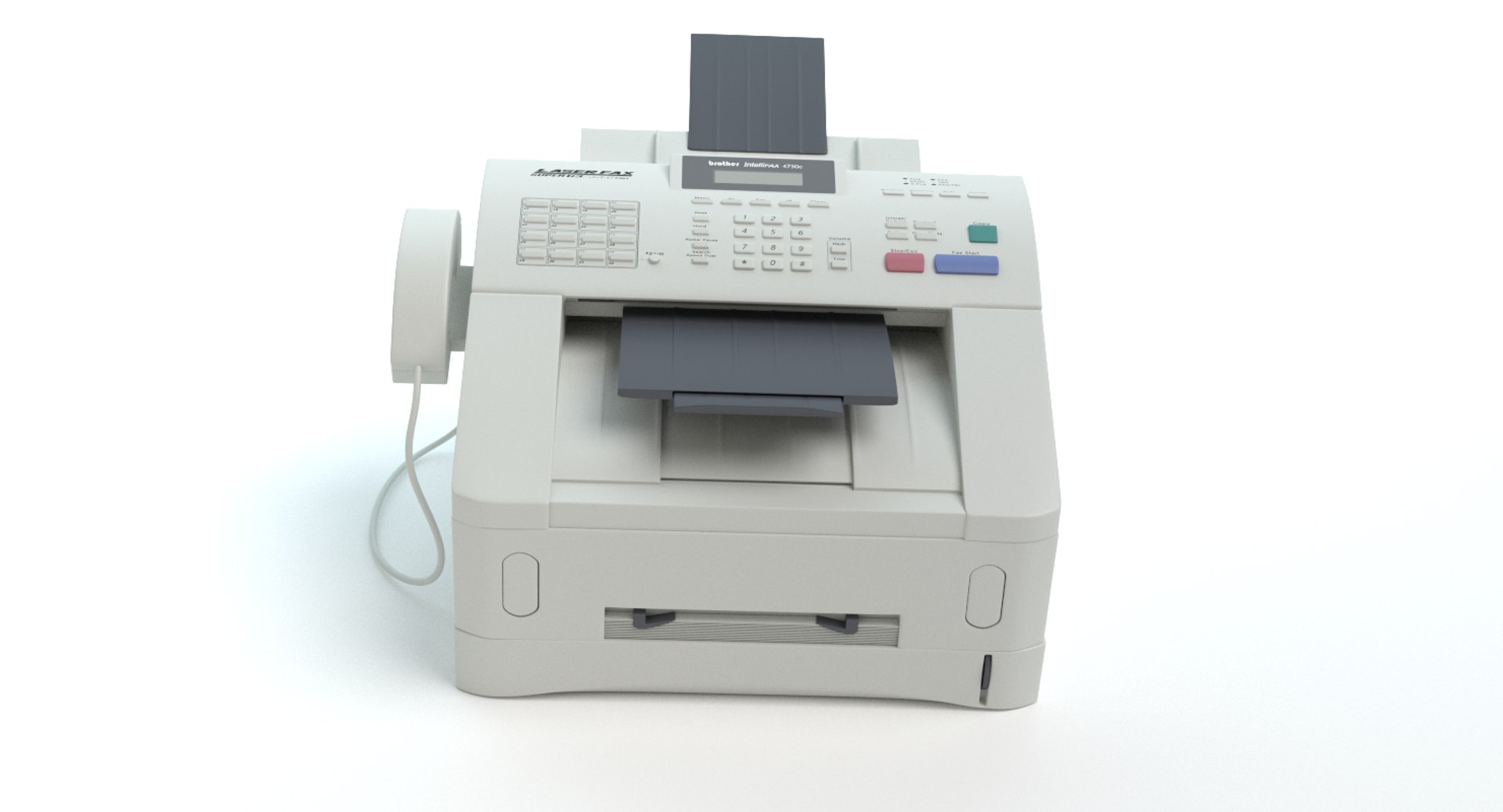 3d fax machine model