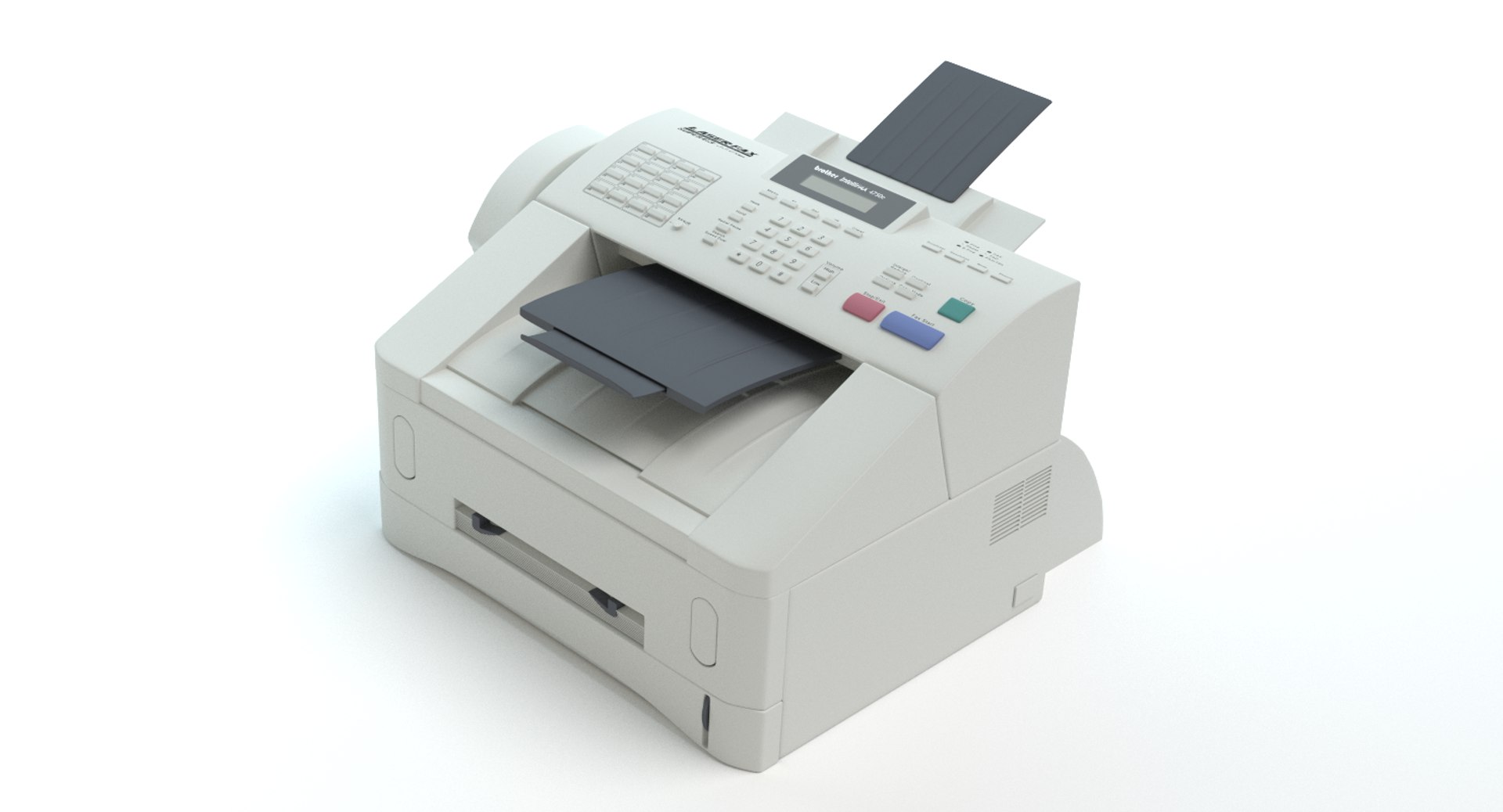 3d fax machine model