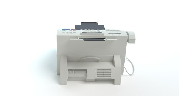 3d fax machine model