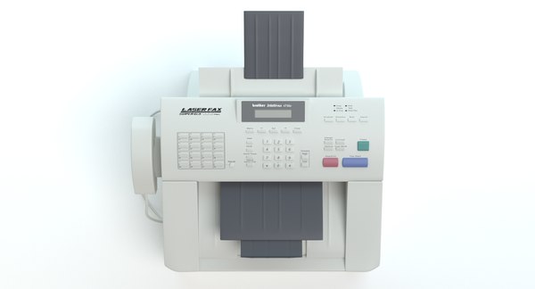 3d fax machine model