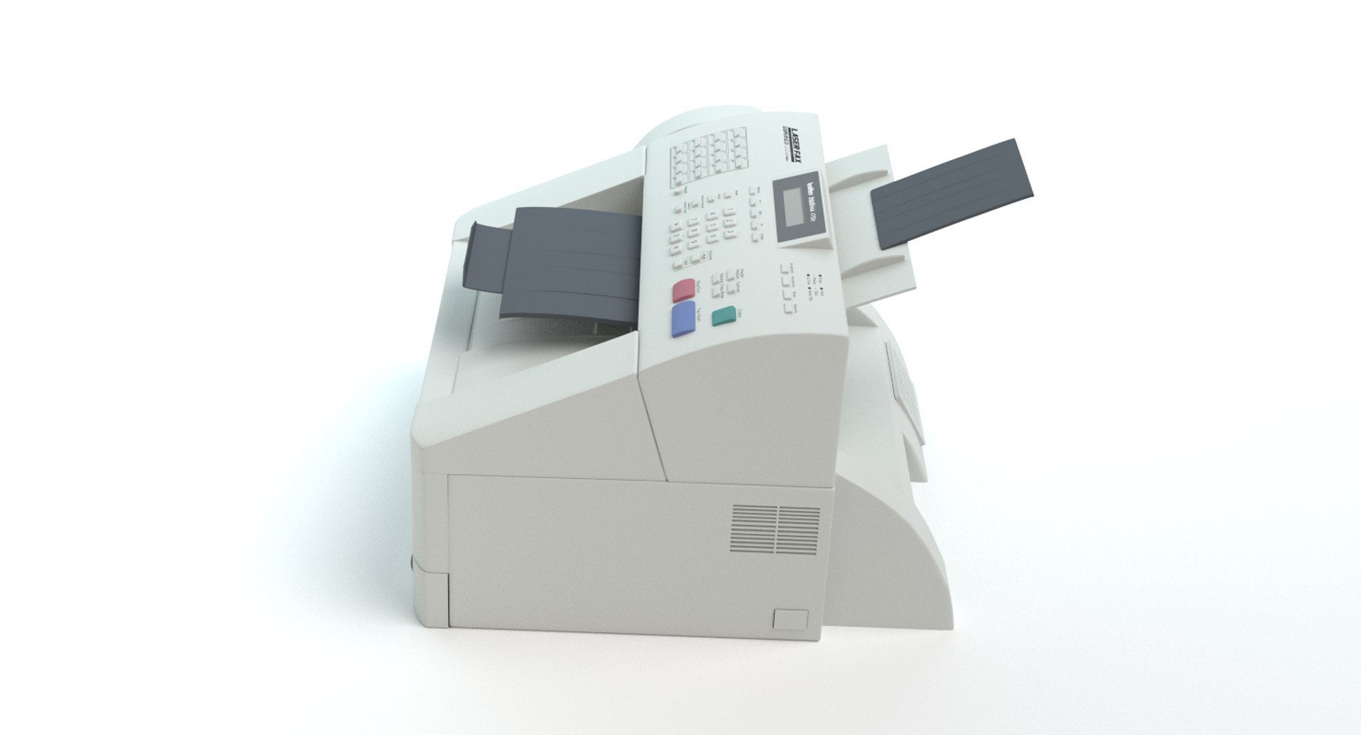 3d fax machine model