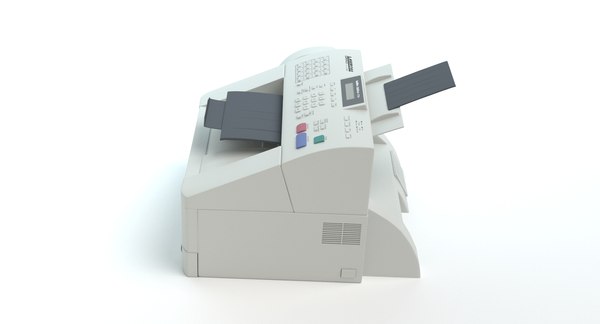 3d fax machine model