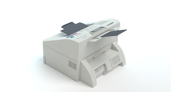 3d fax machine model