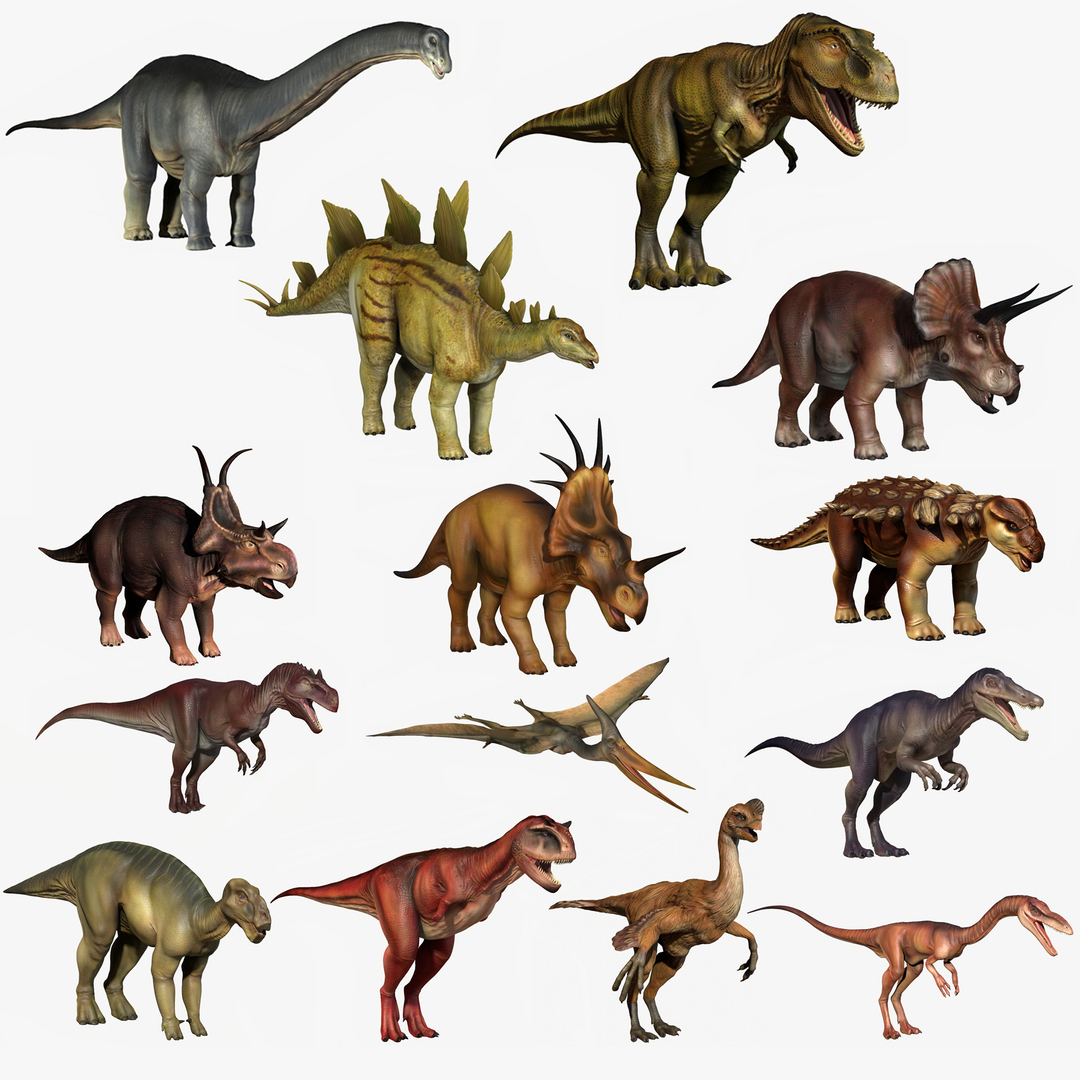 Dinosaur Collection Extended 3D - TurboSquid 1729439