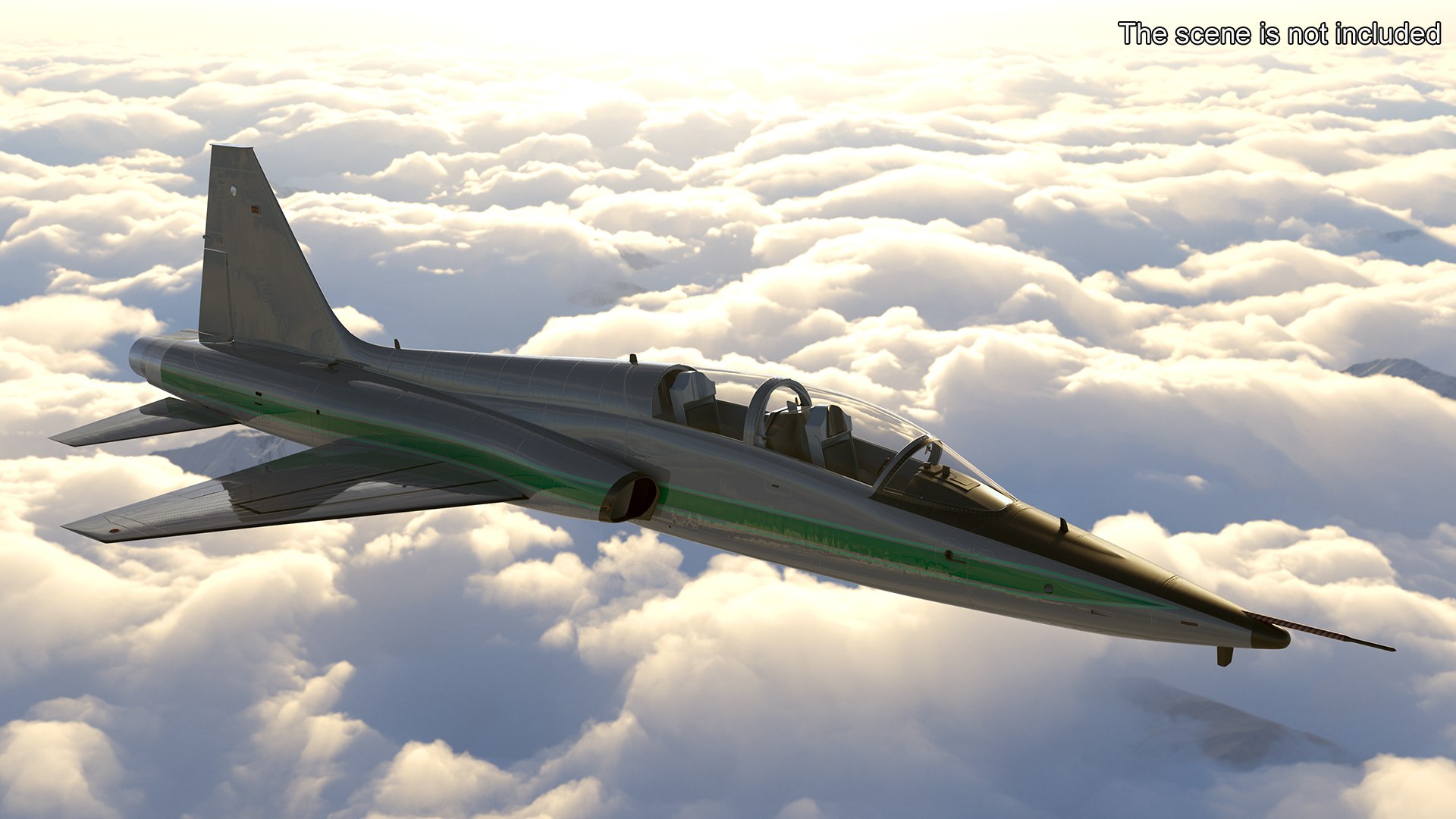 3D Supersonic Jet Trainer Grey Simple Interior Model - TurboSquid 2190572