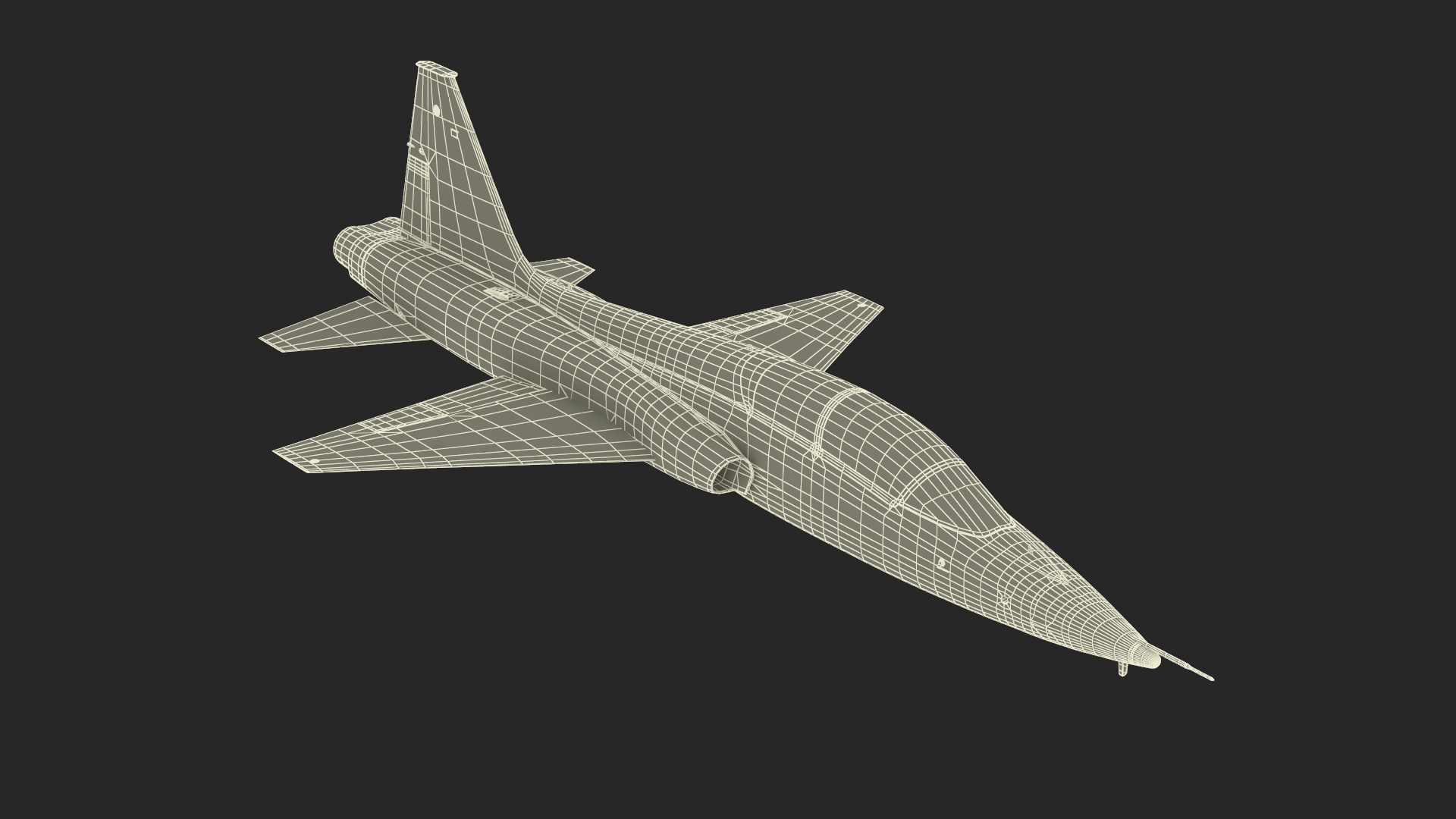 3D Supersonic Jet Trainer Grey Simple Interior Model - TurboSquid 2190572