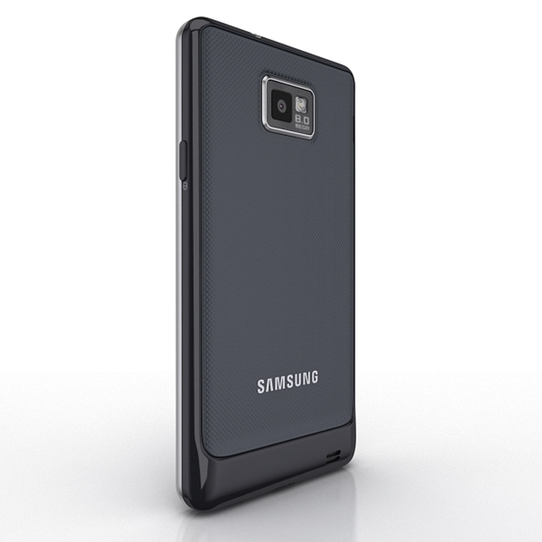 3d Samsung I9100 Galaxy S2 Model