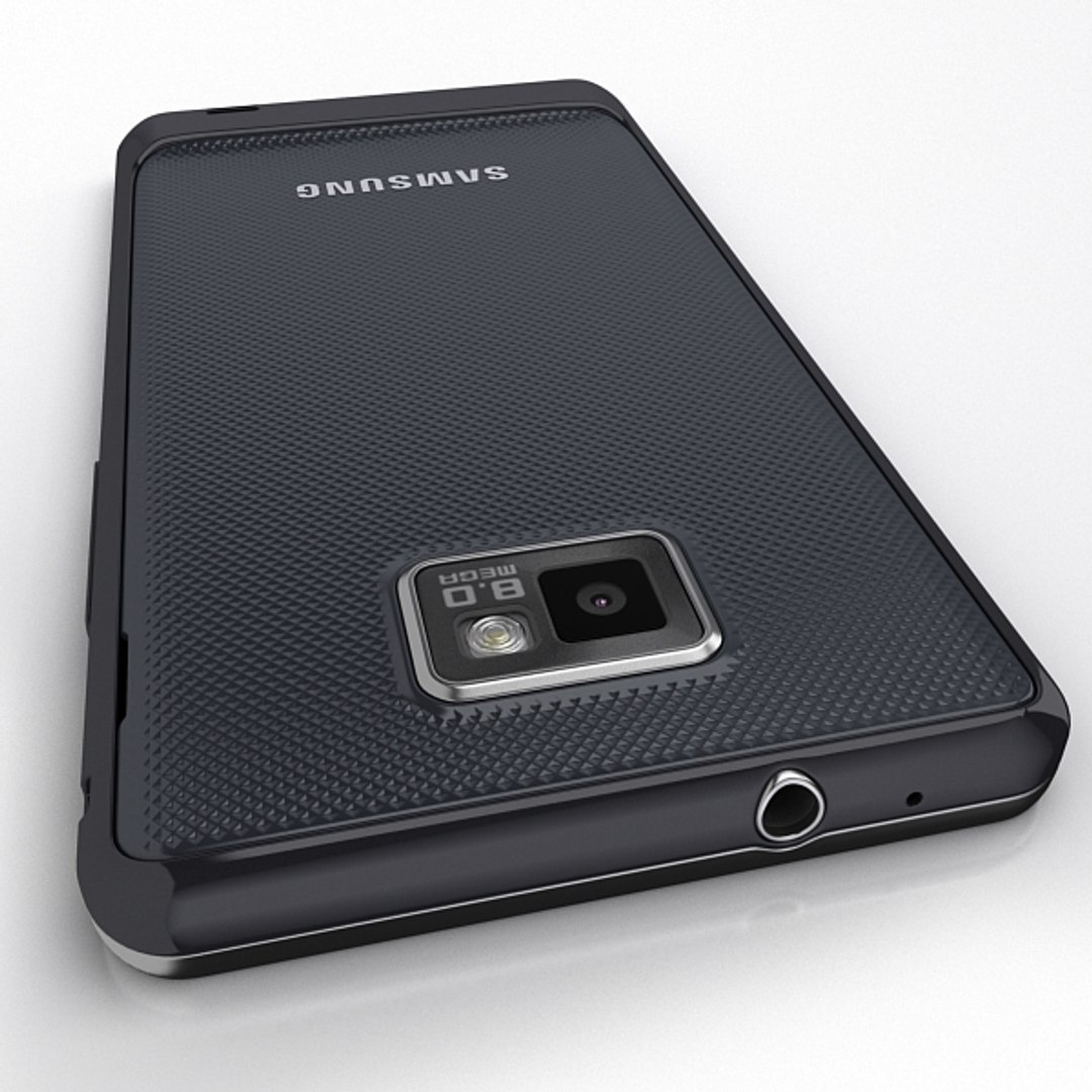 3d Samsung I9100 Galaxy S2 Model