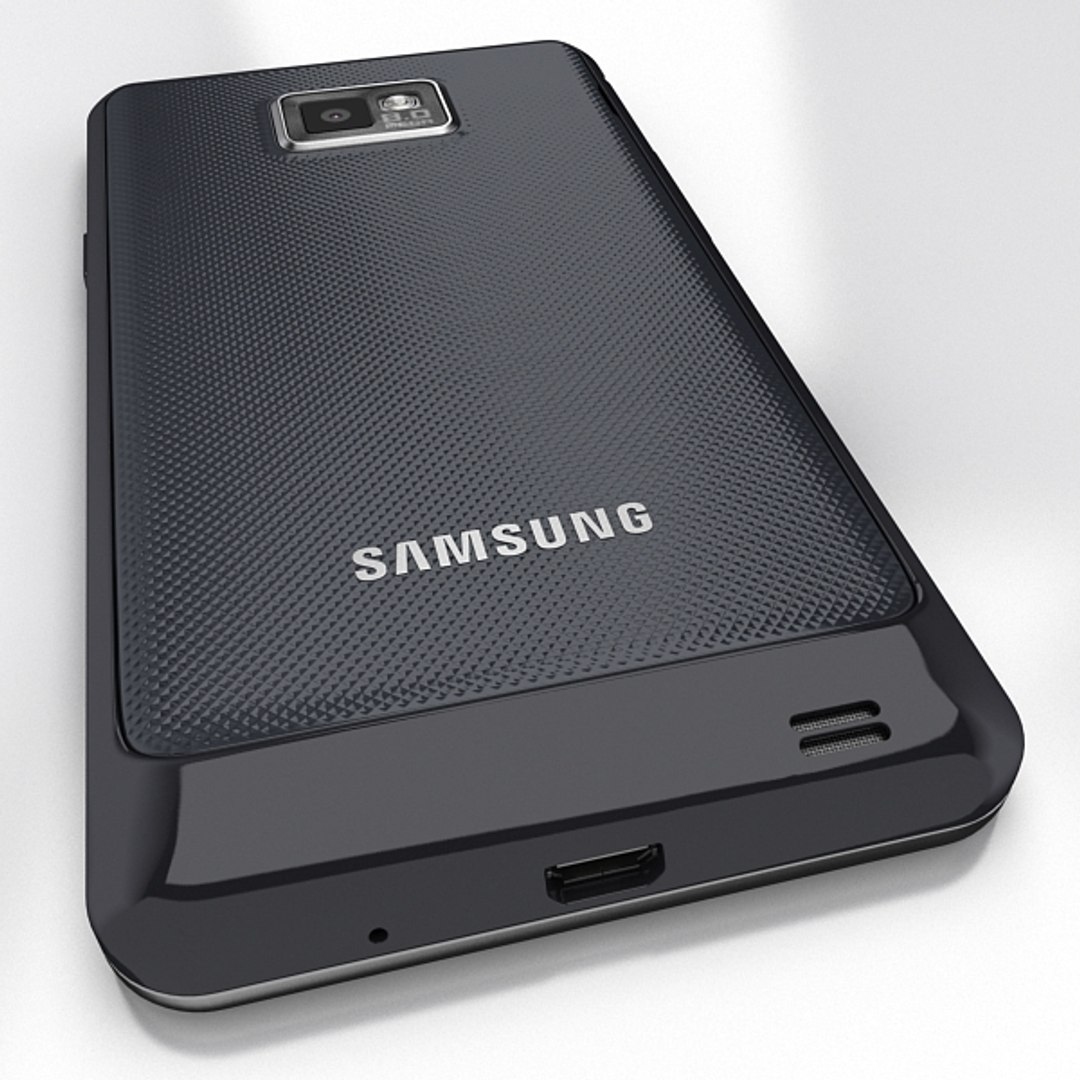3d Samsung I9100 Galaxy S2 Model