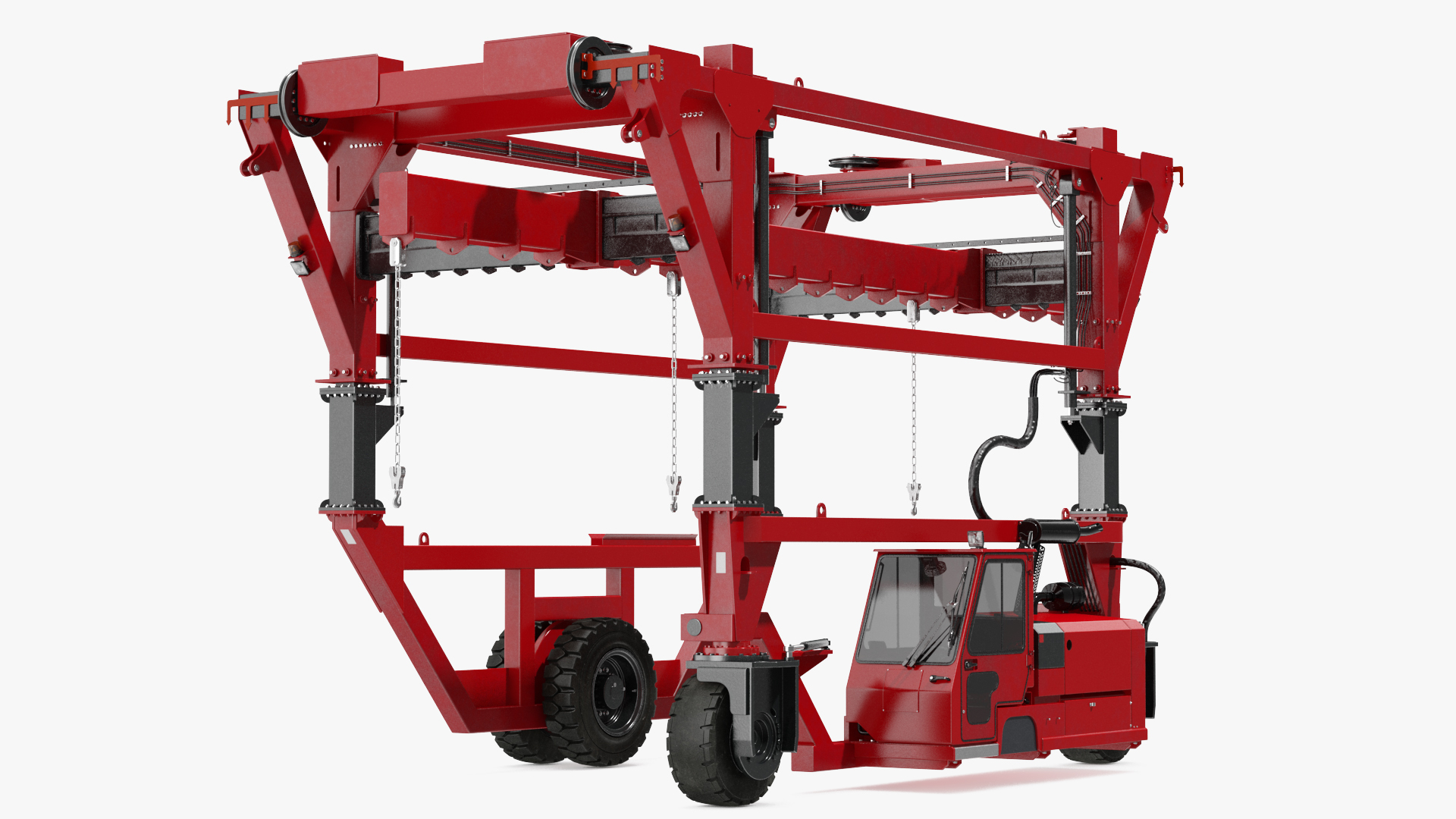 Heavy Duty Straddle Carrier 3D Model - TurboSquid 1452146