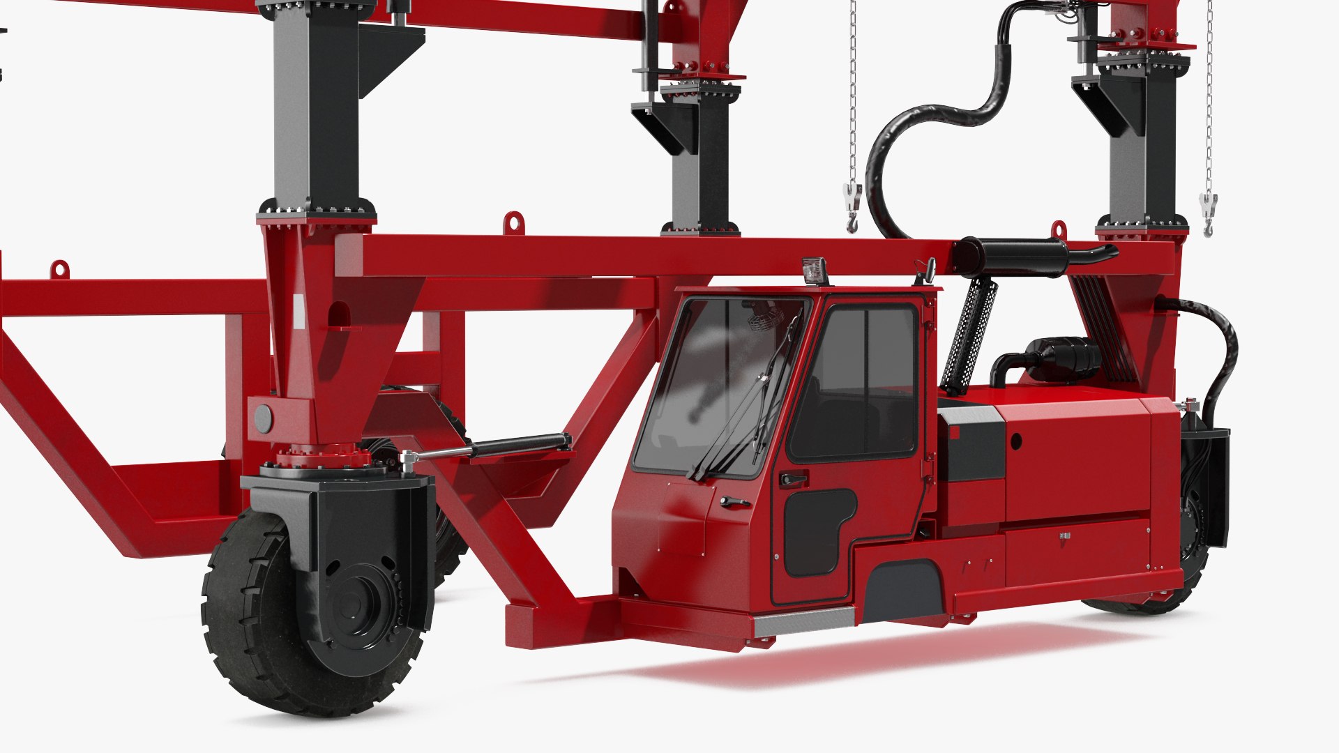 Heavy Duty Straddle Carrier 3D Model - TurboSquid 1452146