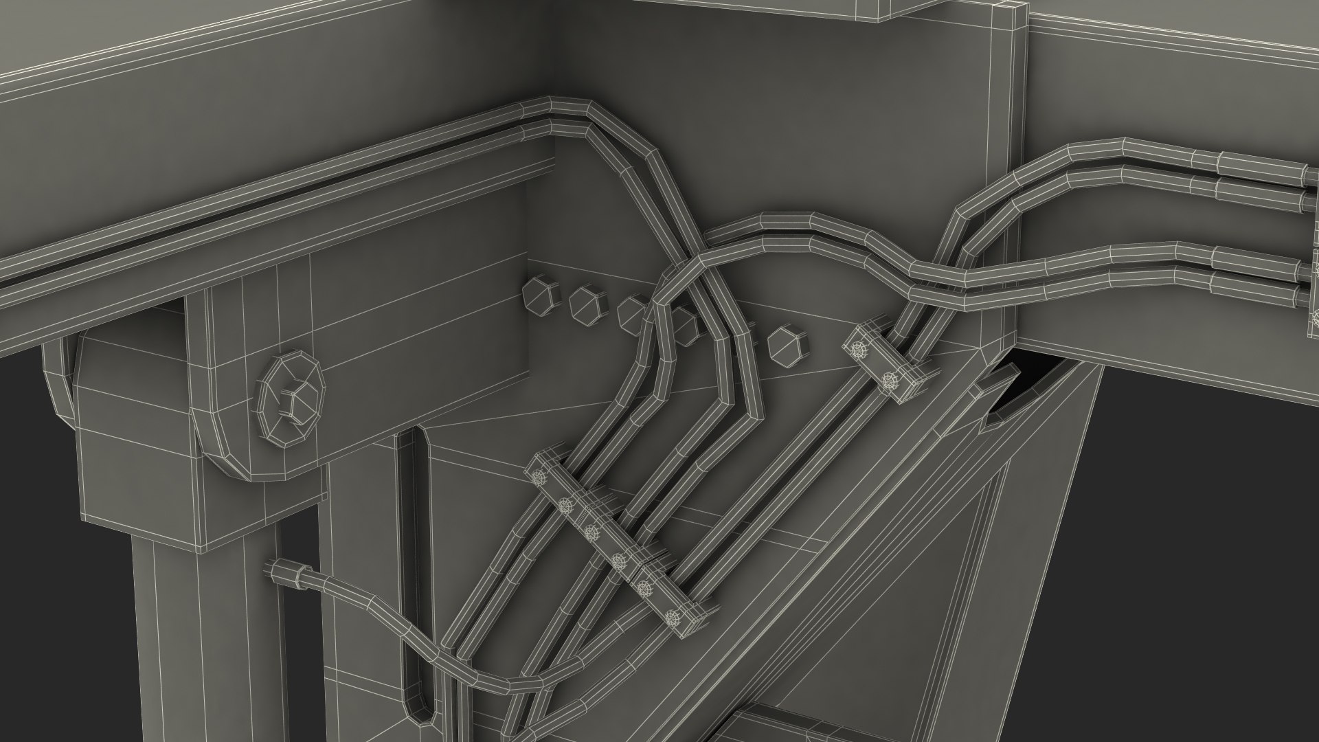 Heavy duty straddle carrier 3D model - TurboSquid 1452146