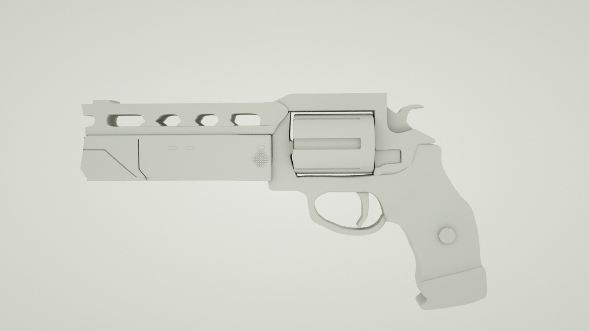 Sci-fi Destiny 2 Handgun 3D Model - TurboSquid 1557547