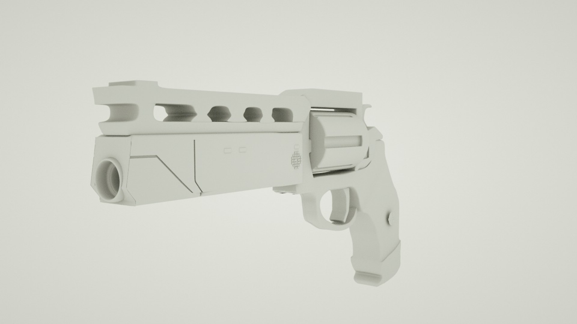 Sci-fi Destiny 2 Handgun 3D Model - TurboSquid 1557547