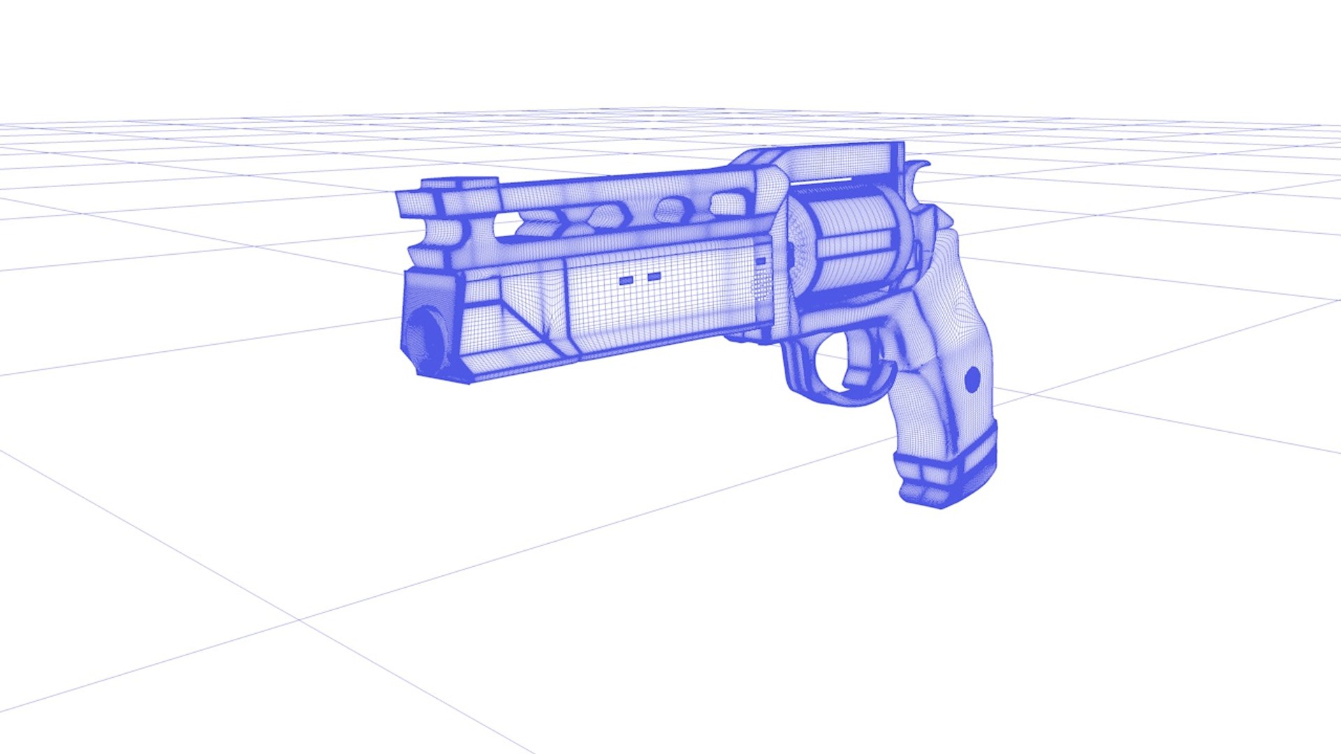 Sci-fi Destiny 2 Handgun 3D Model - TurboSquid 1557547