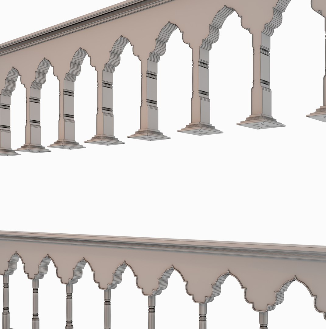 Classic Moroccan Arch 3D Model - TurboSquid 2019347