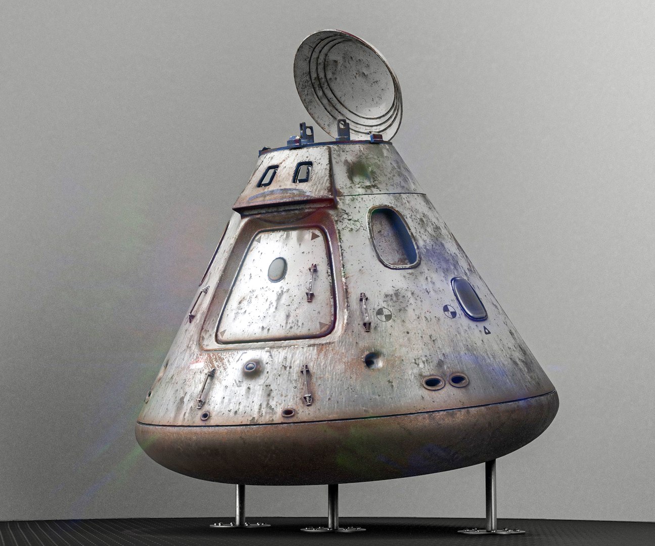 Space Capsule Model - TurboSquid 1592912