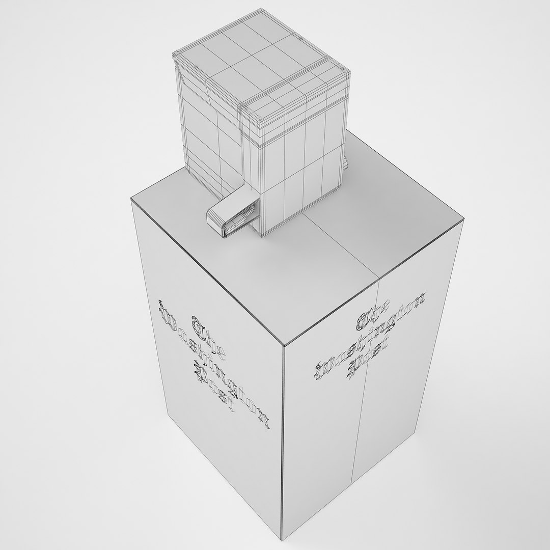 3d Newspaper Box Model