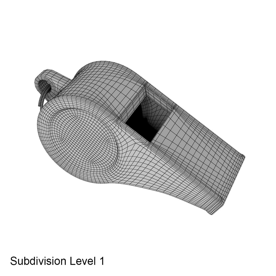 Whistle 3d Model
