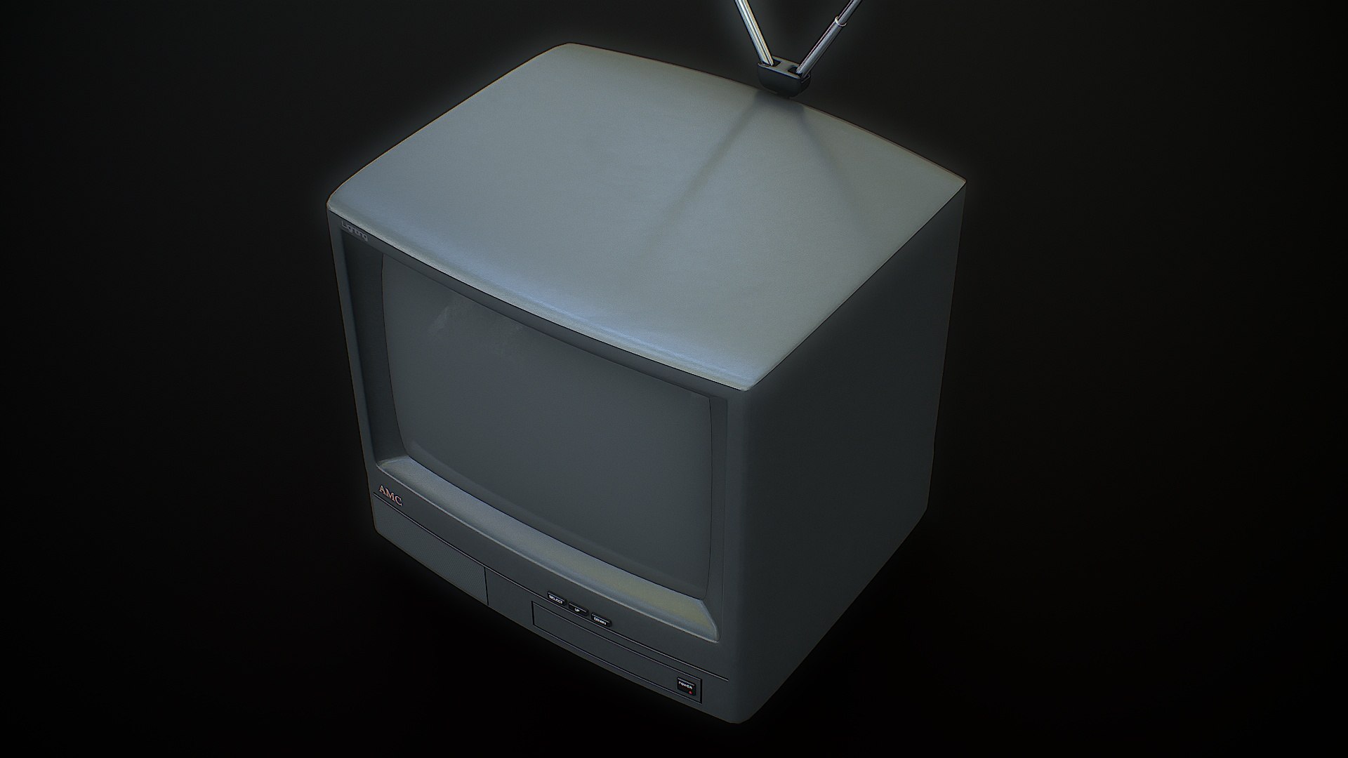 CRT TV 3D Model - TurboSquid 2084398