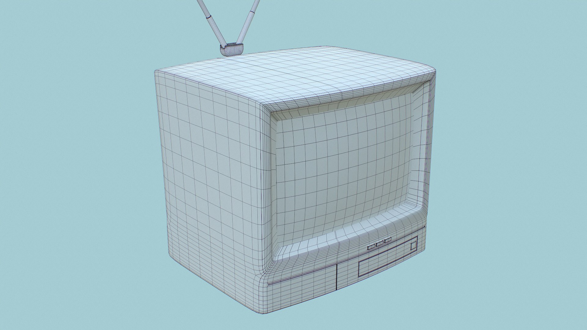 CRT TV 3D Model - TurboSquid 2084398