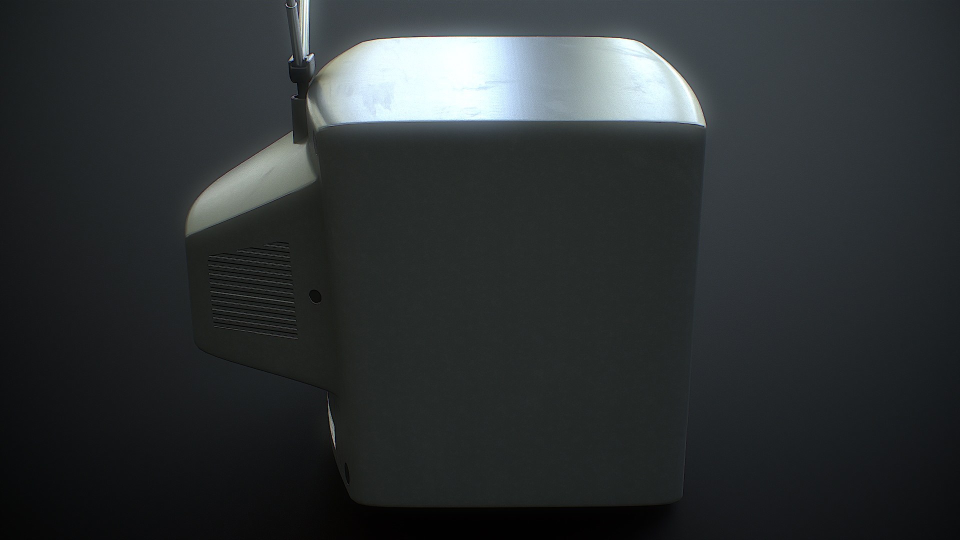 CRT TV 3D Model - TurboSquid 2084398