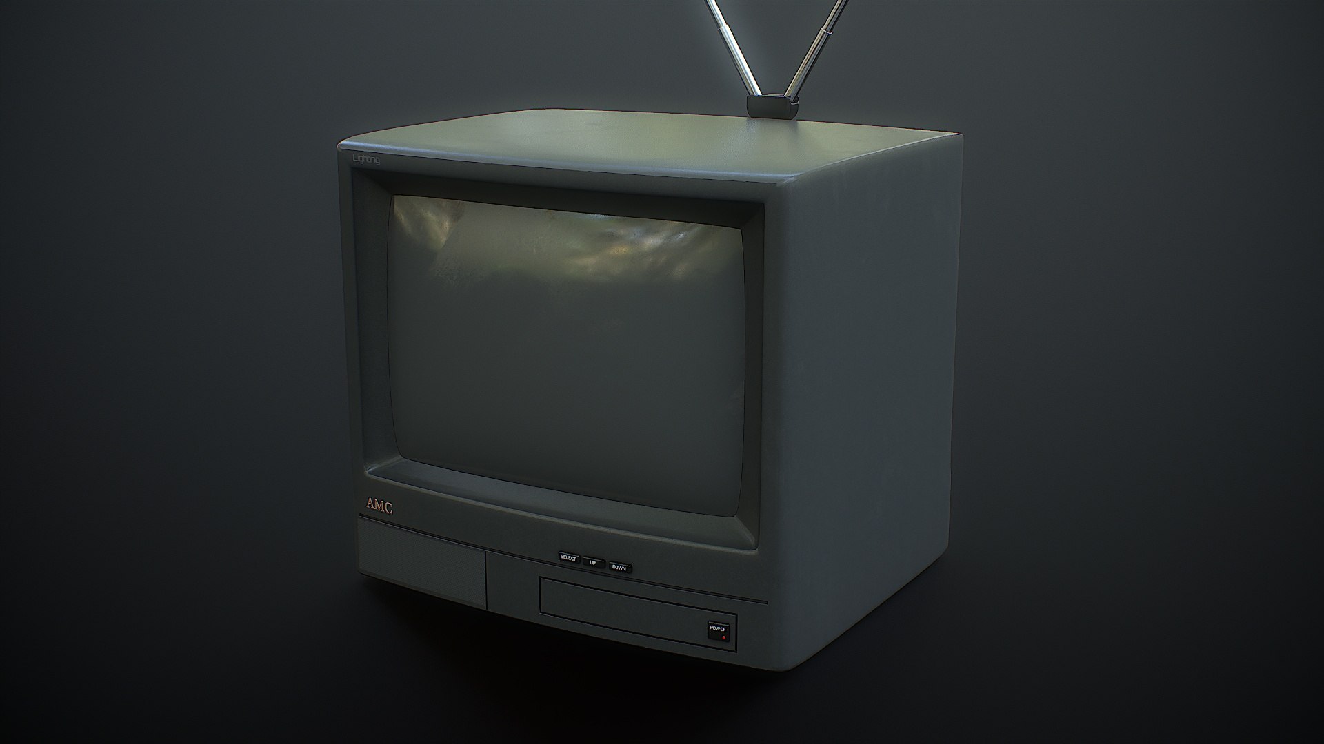CRT TV 3D Model - TurboSquid 2084398