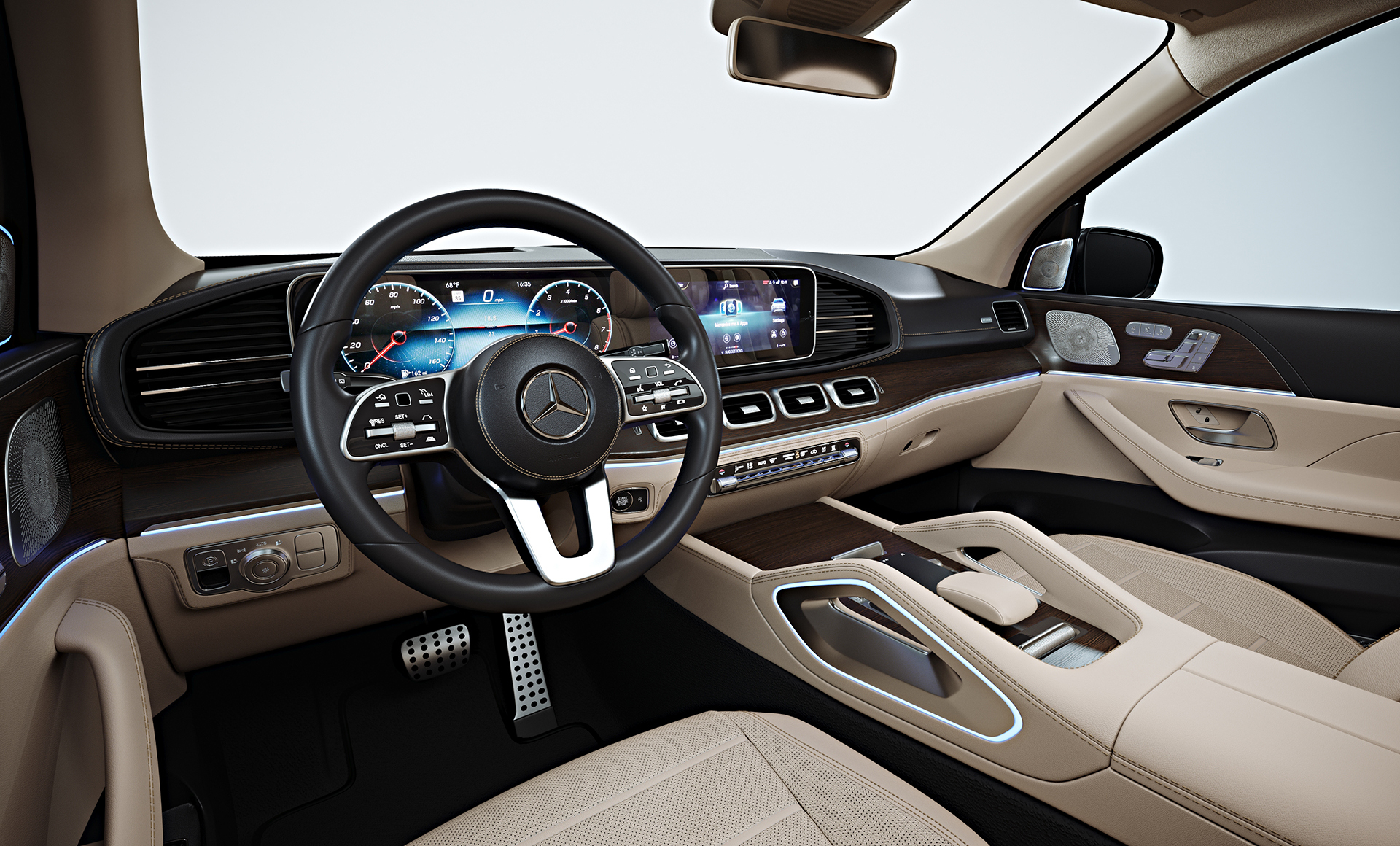 2020 mercedes-benz gls 3D - TurboSquid 1439038