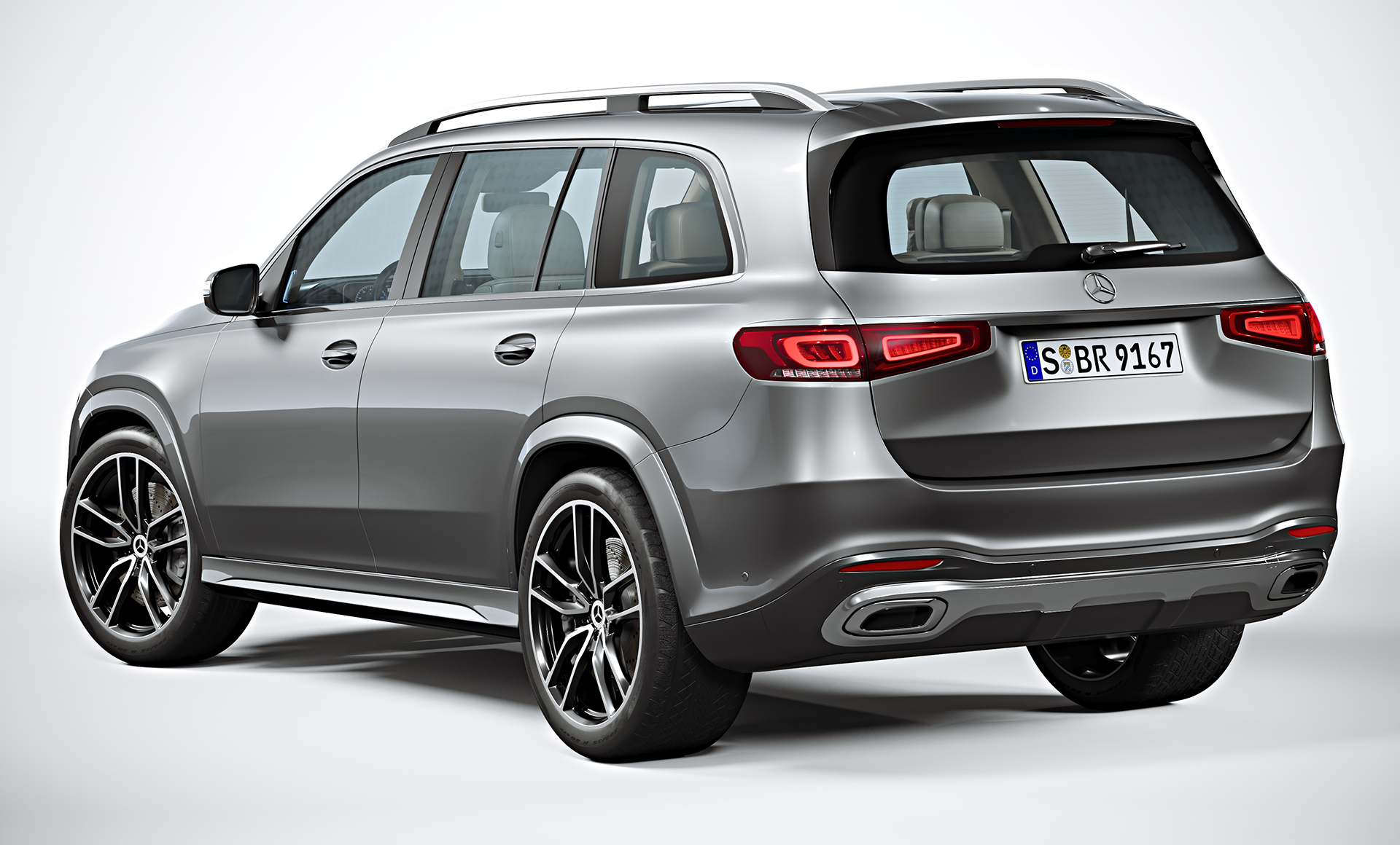 2020 mercedes-benz gls 3D - TurboSquid 1439038