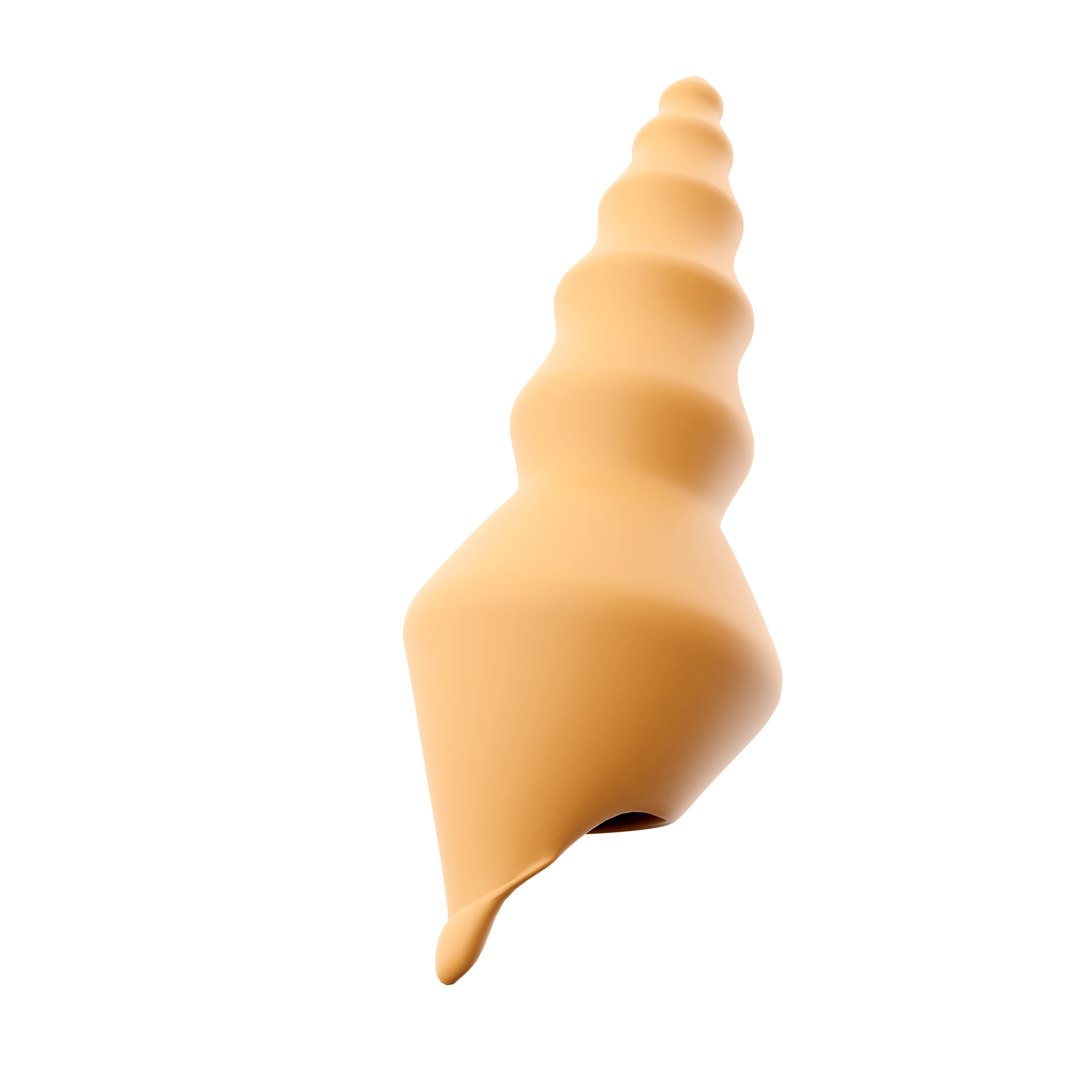 3d Seashell Icon 3D Model - TurboSquid 2055889