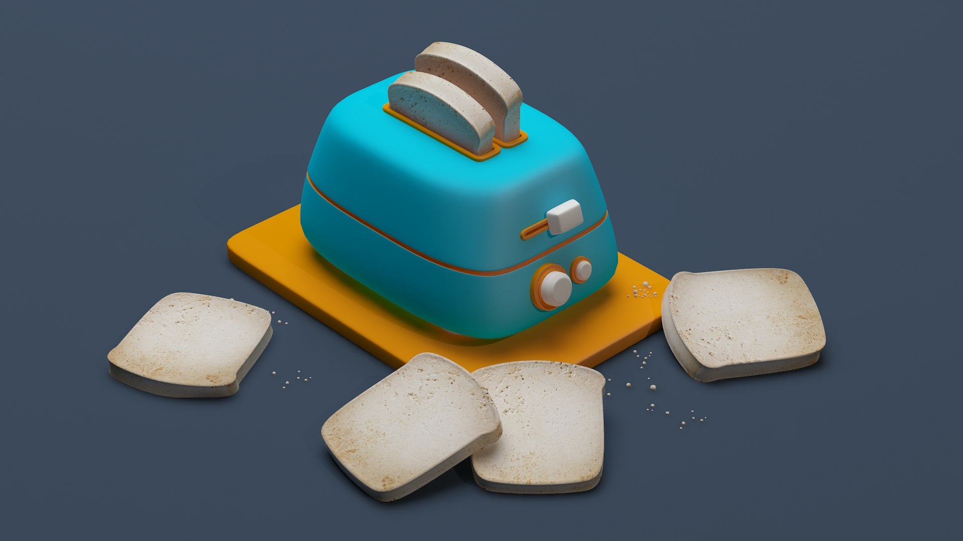 3D Model Bread Machine - TurboSquid 2027961