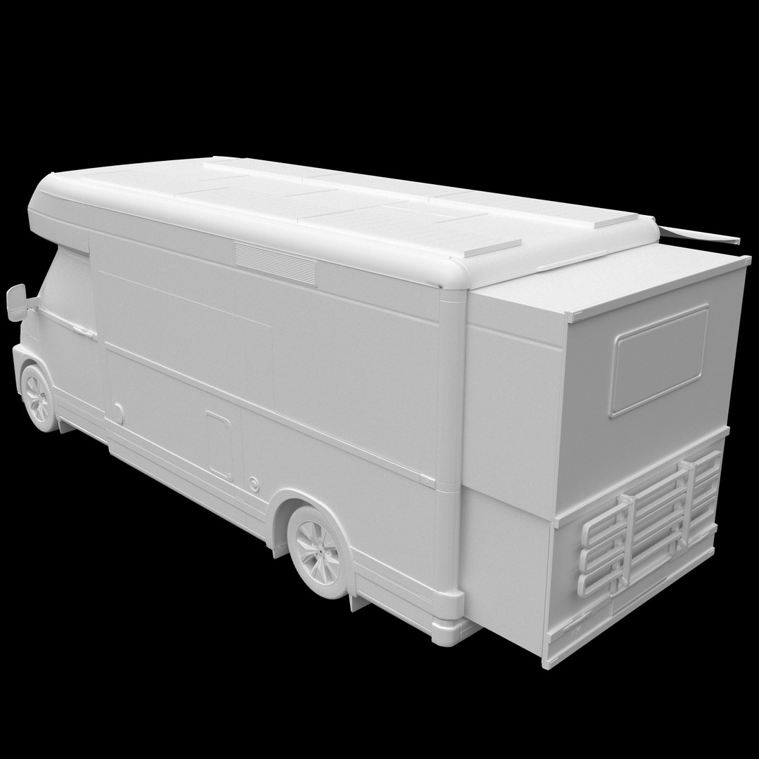 Generic MOTORHOME Prototype 2 3D Model - TurboSquid 2217834