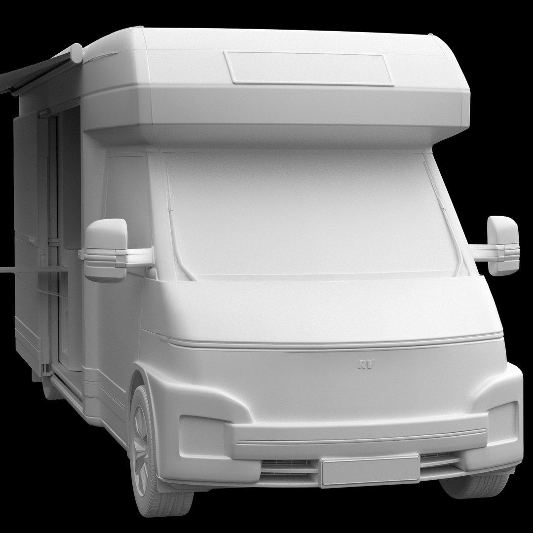 Generic MOTORHOME Prototype 2 3D Model - TurboSquid 2217834