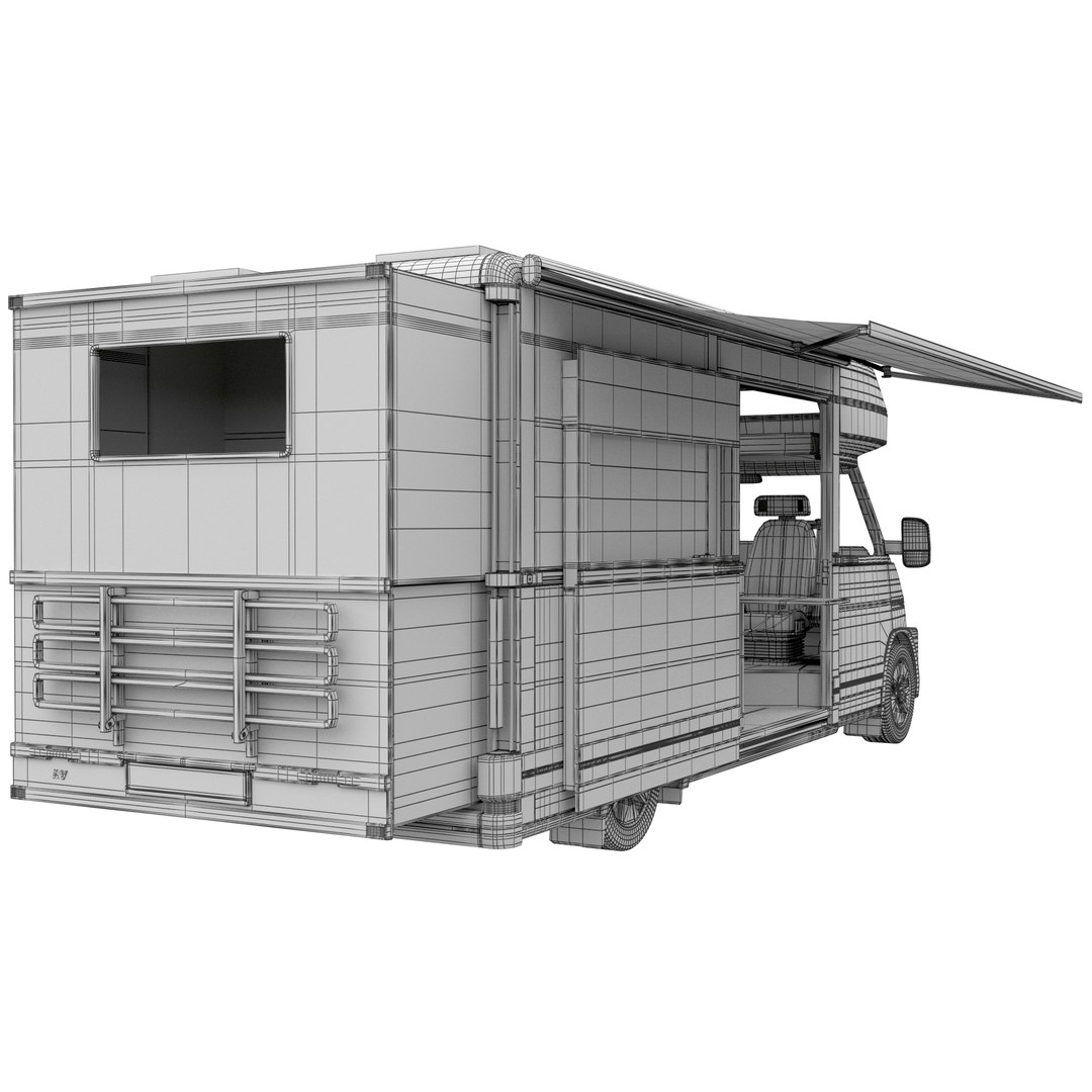 Generic MOTORHOME Prototype 2 3D Model - TurboSquid 2217834