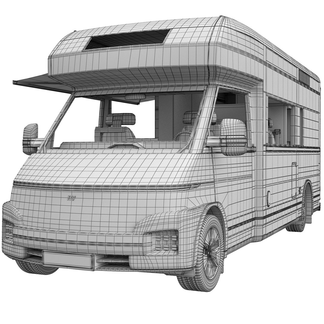 Generic MOTORHOME Prototype 2 3D Model - TurboSquid 2217834