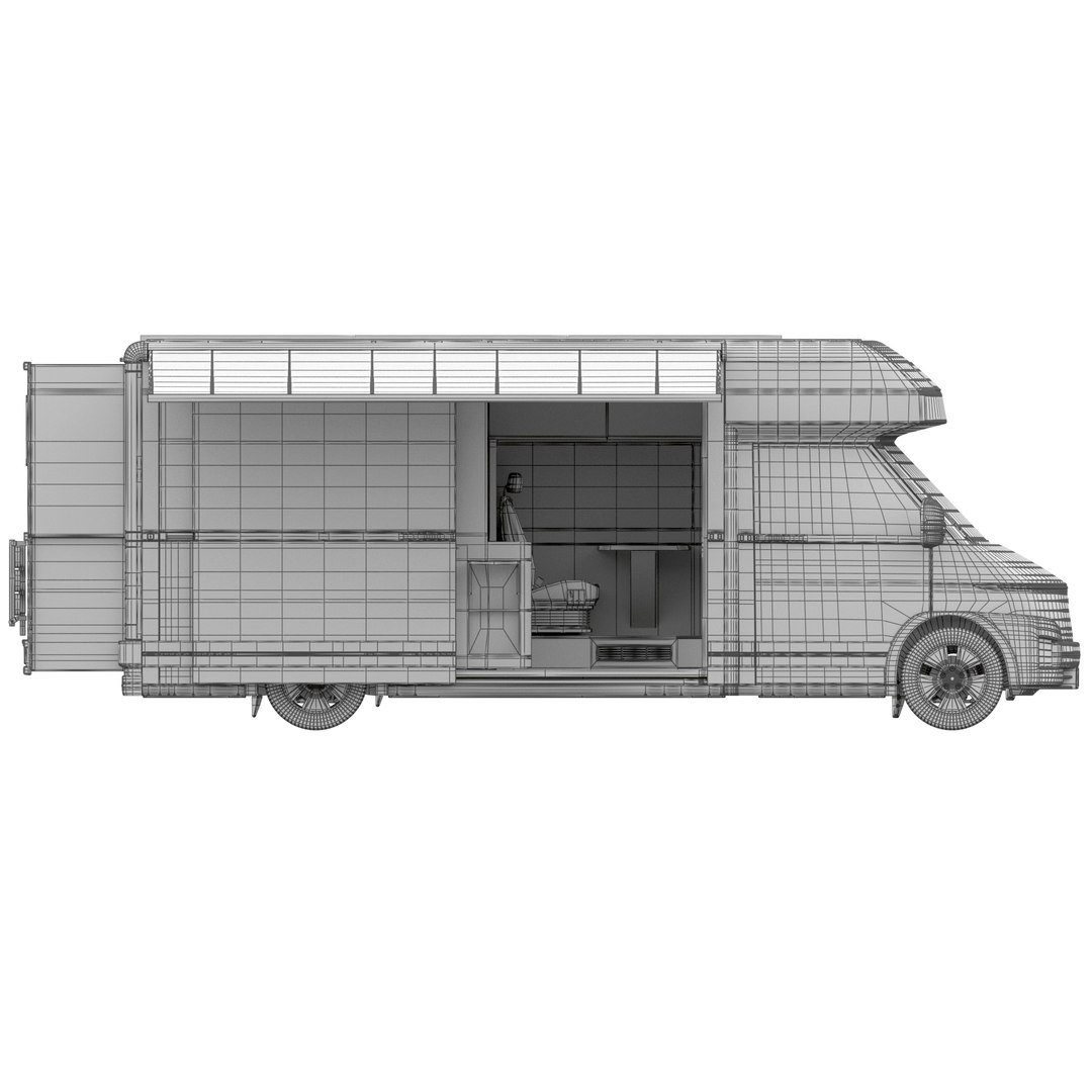 Generic MOTORHOME Prototype 2 3D Model - TurboSquid 2217834