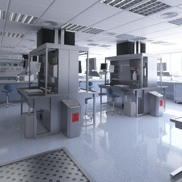 Laboratory 3D Models for Download | TurboSquid