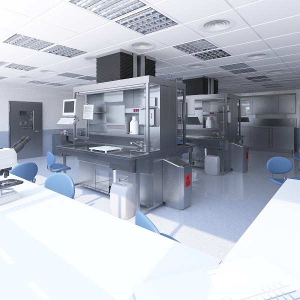 Pathology Laboratory 3D-Modell - TurboSquid 1688186
