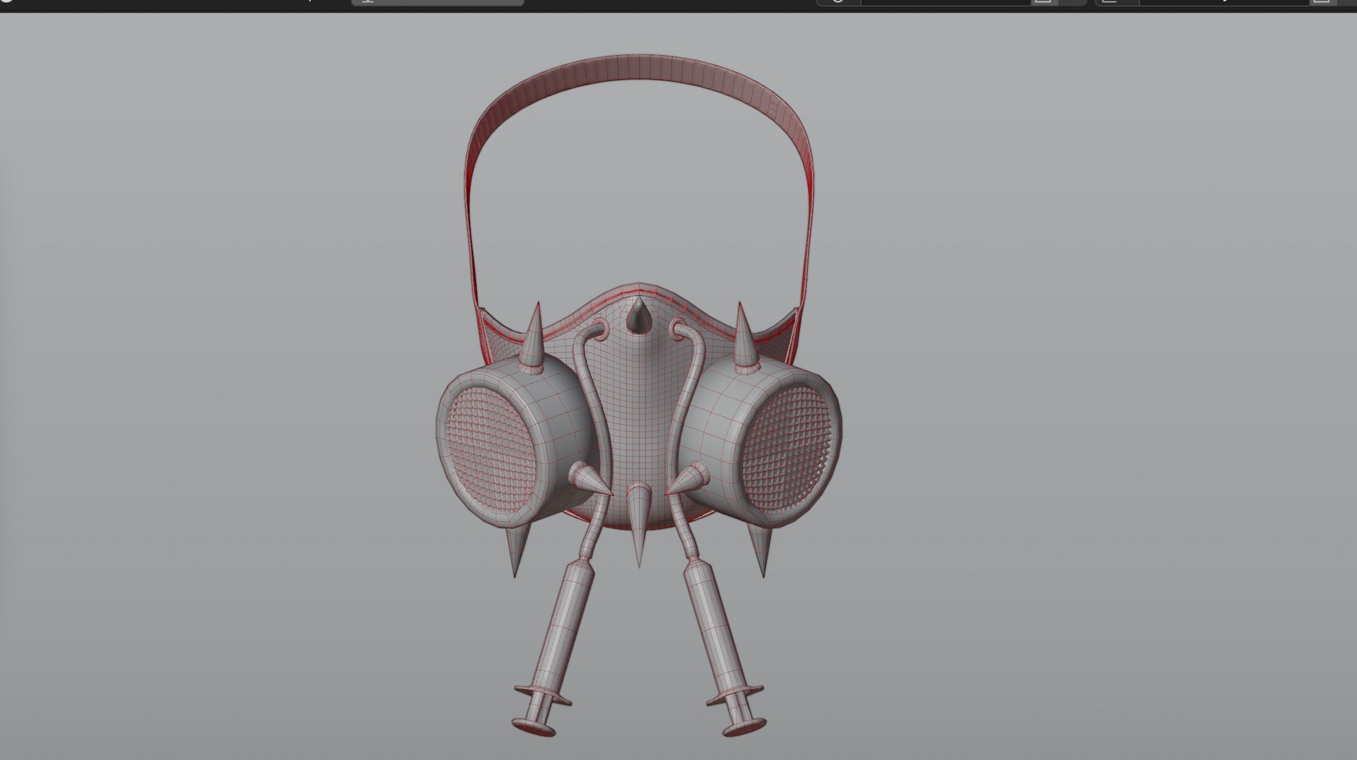 Toxic Mask 3D Model - TurboSquid 1858537