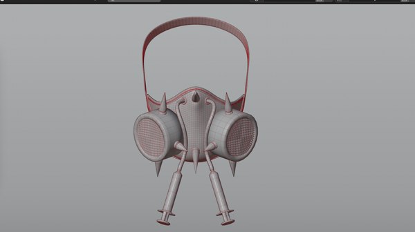 Toxic mask 3D model - TurboSquid 1858537