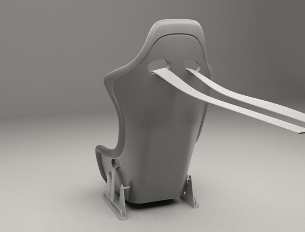 Racing seat 3D - TurboSquid 1353357
