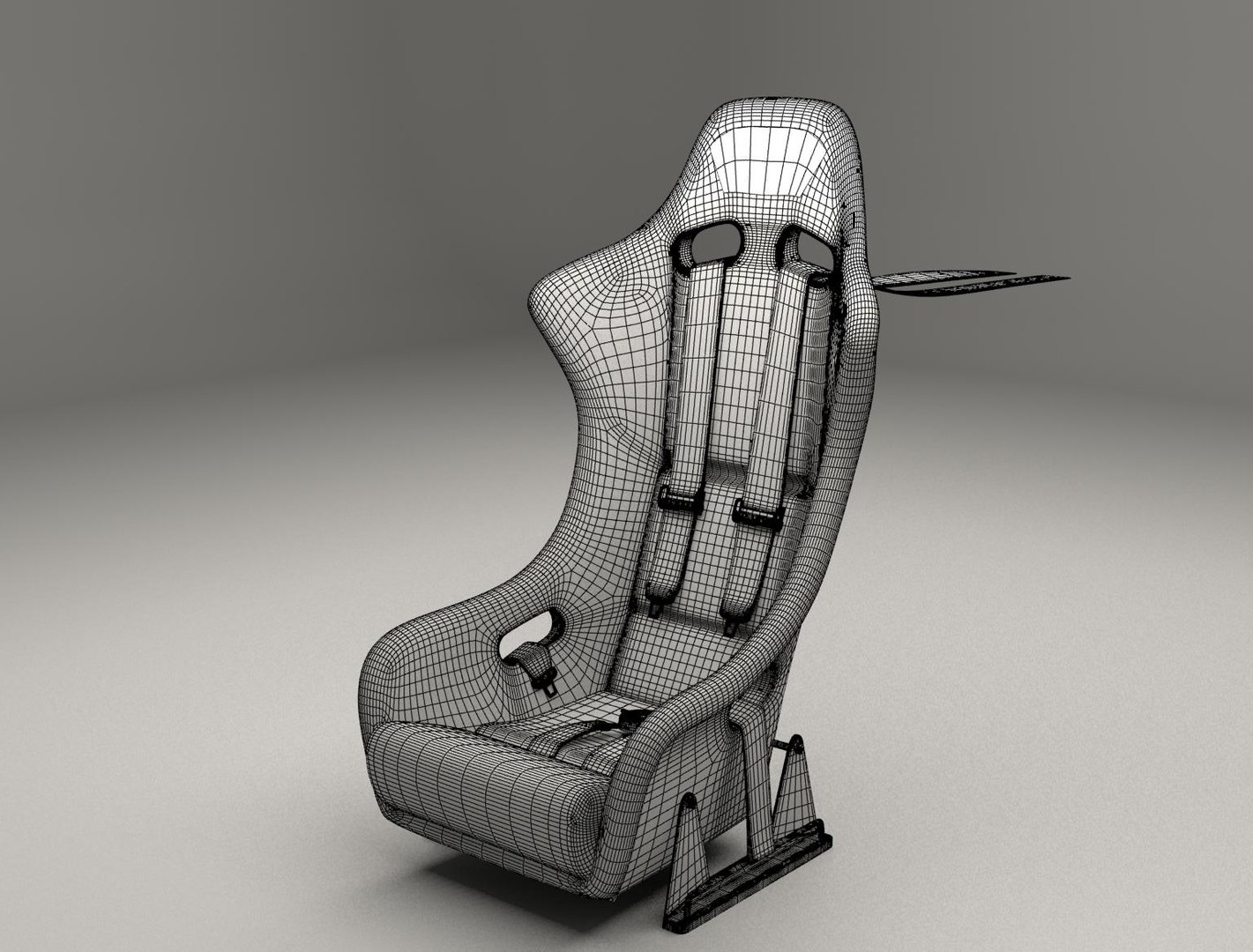 Racing Seat 3D - TurboSquid 1353357
